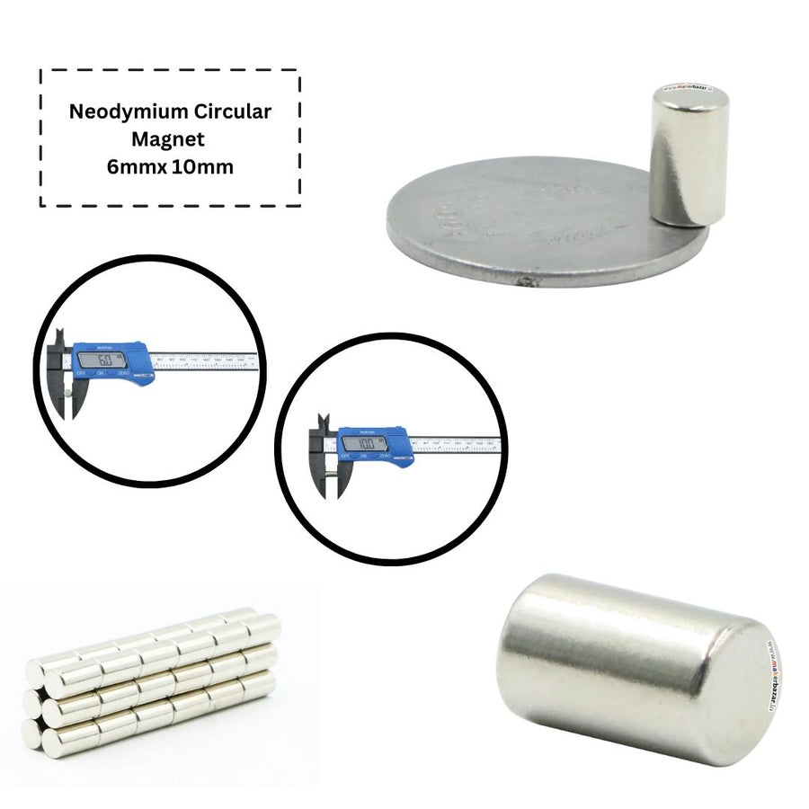 High-Strength Neodymium Circular Magnet - Powerful & Versatile