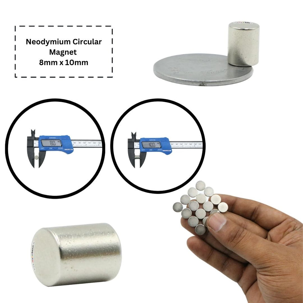 High-Strength Neodymium Circular Magnet - Powerful & Versatile