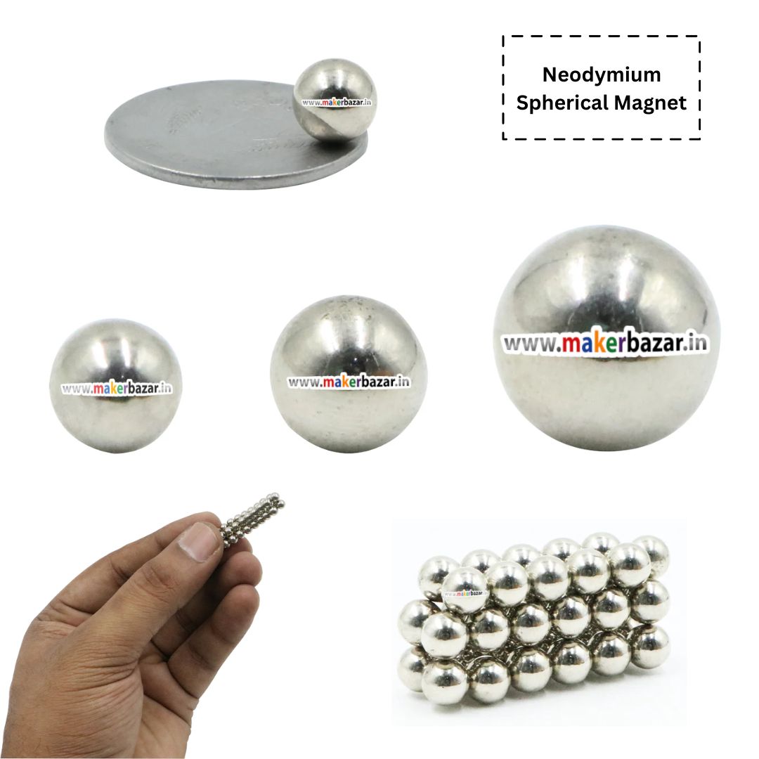 High-Strength Neodymium Spherical Magnet - Powerful & Versatile