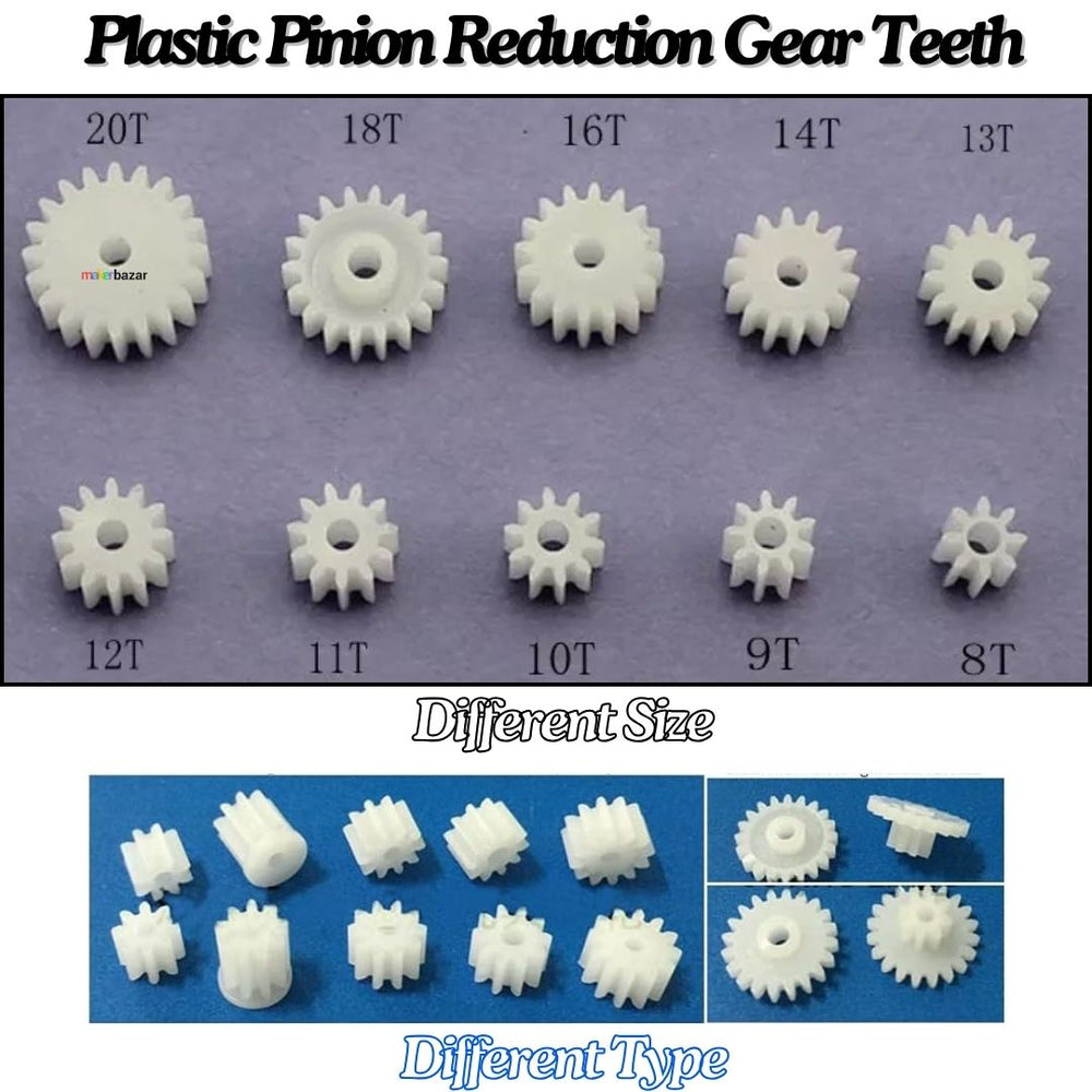 Buy Plastic Reduction Gear Teeth for RC Car | Makerbazar