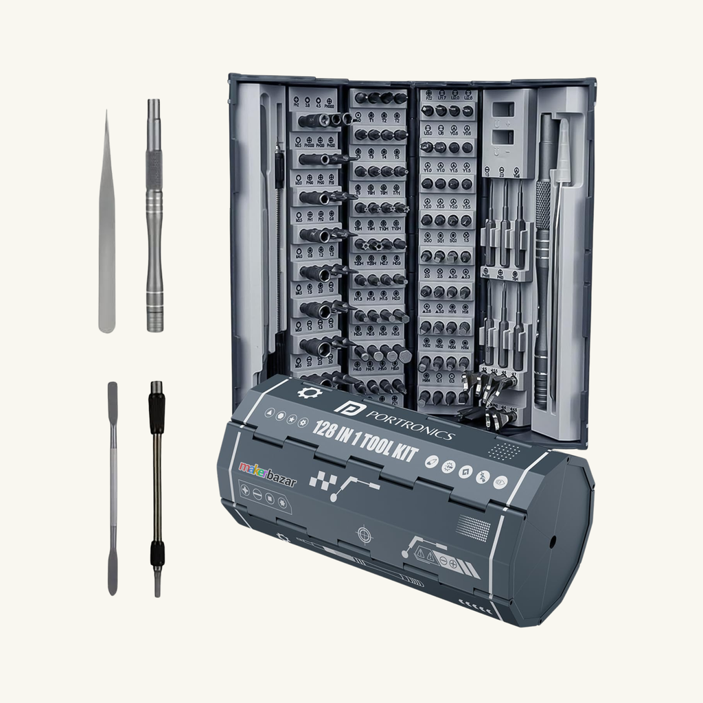 Portronics Bit Box 2 128-in-1 Precision Screwdriver Kit