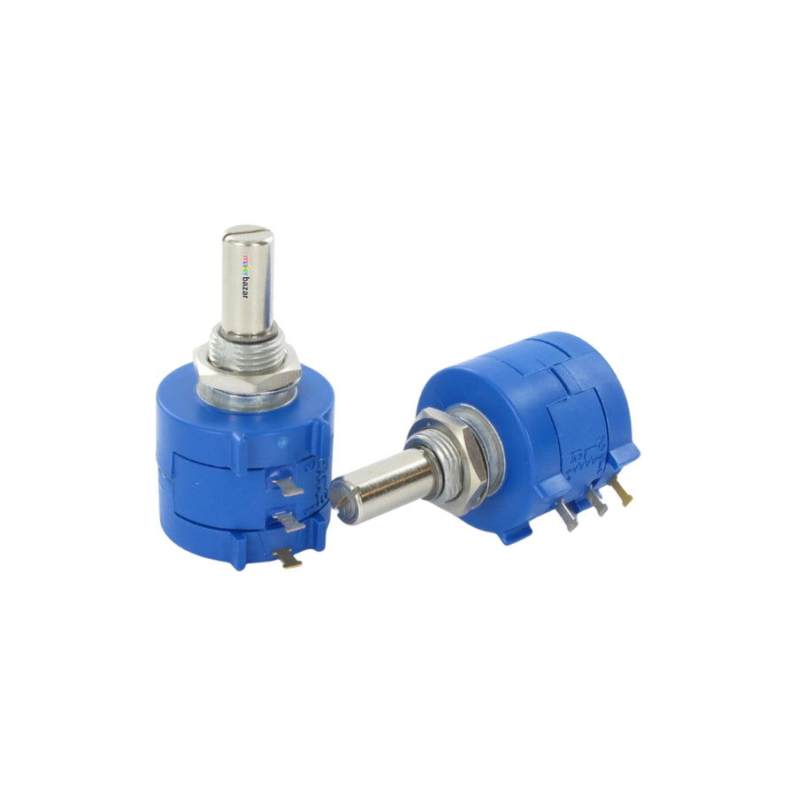 Buy Industrial Grade Multiturn Potentiometer – 1K to 100K Ohm Range