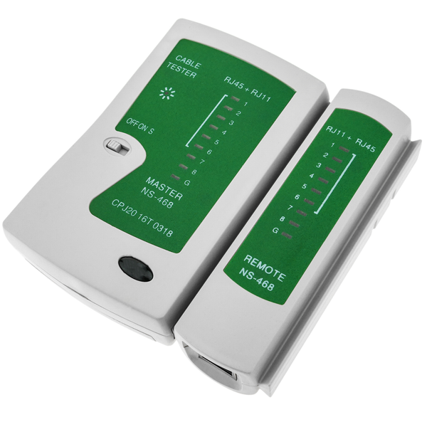 Handheld LAN Cable Tester for RJ45 RJ11 Cat5 Cat6 Network Cable