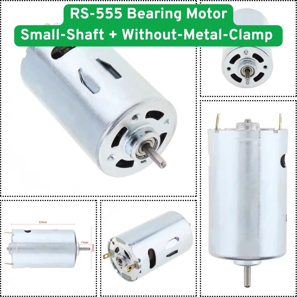 Buy DC 12V RS-555 Motor | Makerbazar