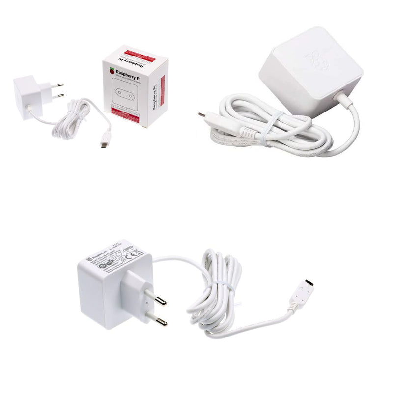 Raspberry Pi 3 B/B+ | Official Power Adapter | Reliable Power Supply
