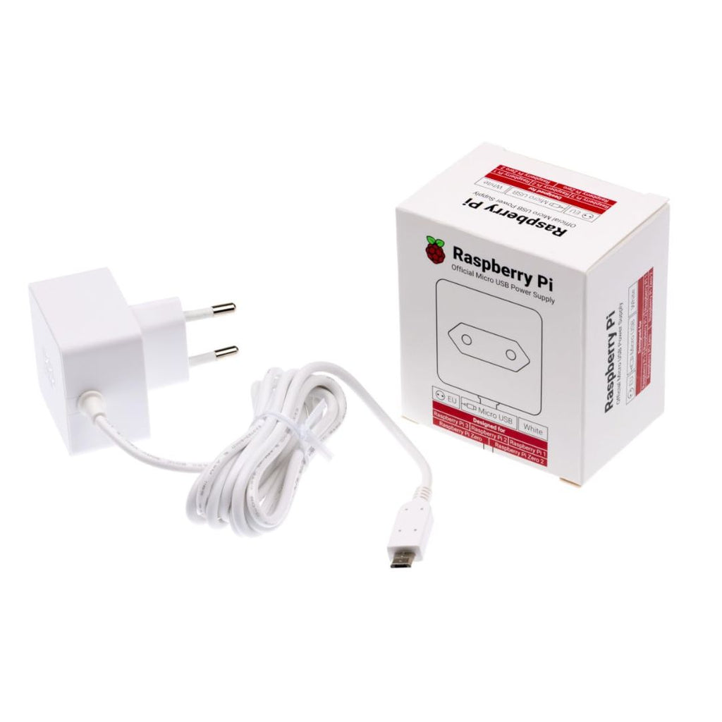 Raspberry Pi 3 B/B+ | Official Power Adapter | Reliable Power Supply