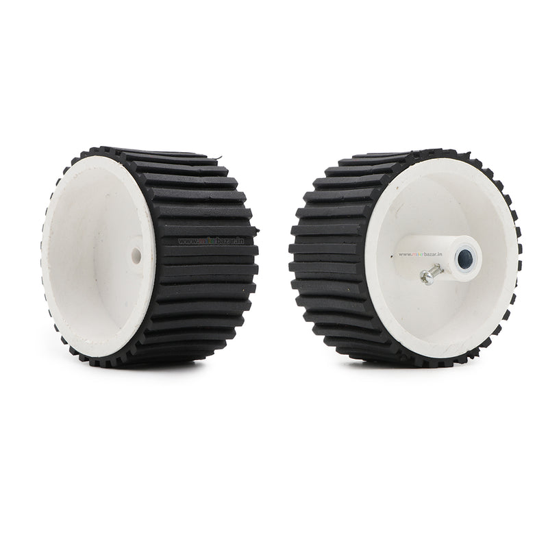 Buy Robotic Wheel White 7CM X 4CM