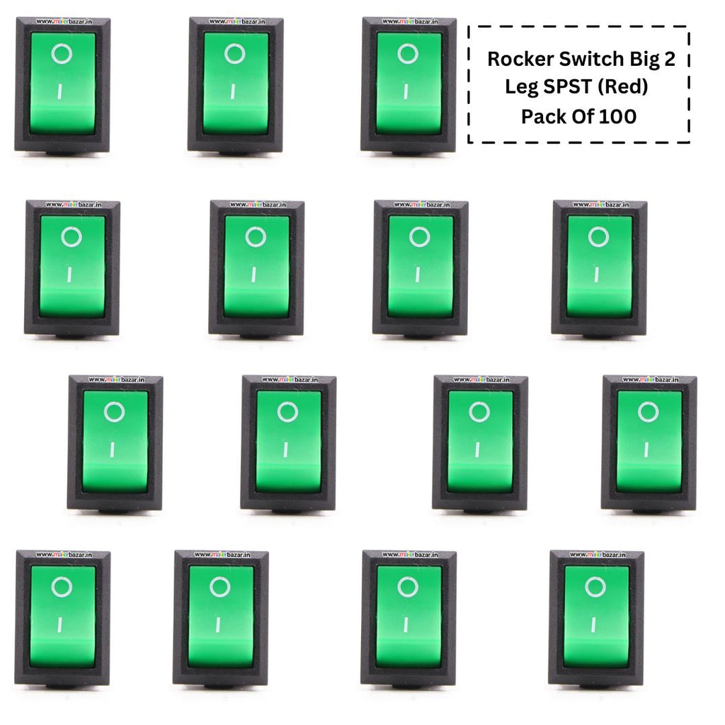Big Rocker Switch 2 Leg SPST - Reliable ON/OFF Control for Your Devices