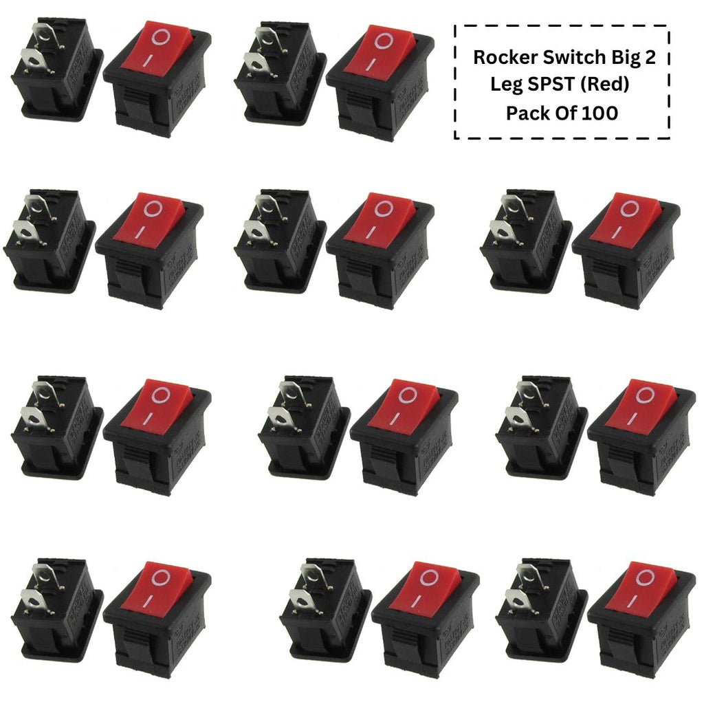Big Rocker Switch 2 Leg SPST - Reliable ON/OFF Control for Your Devices