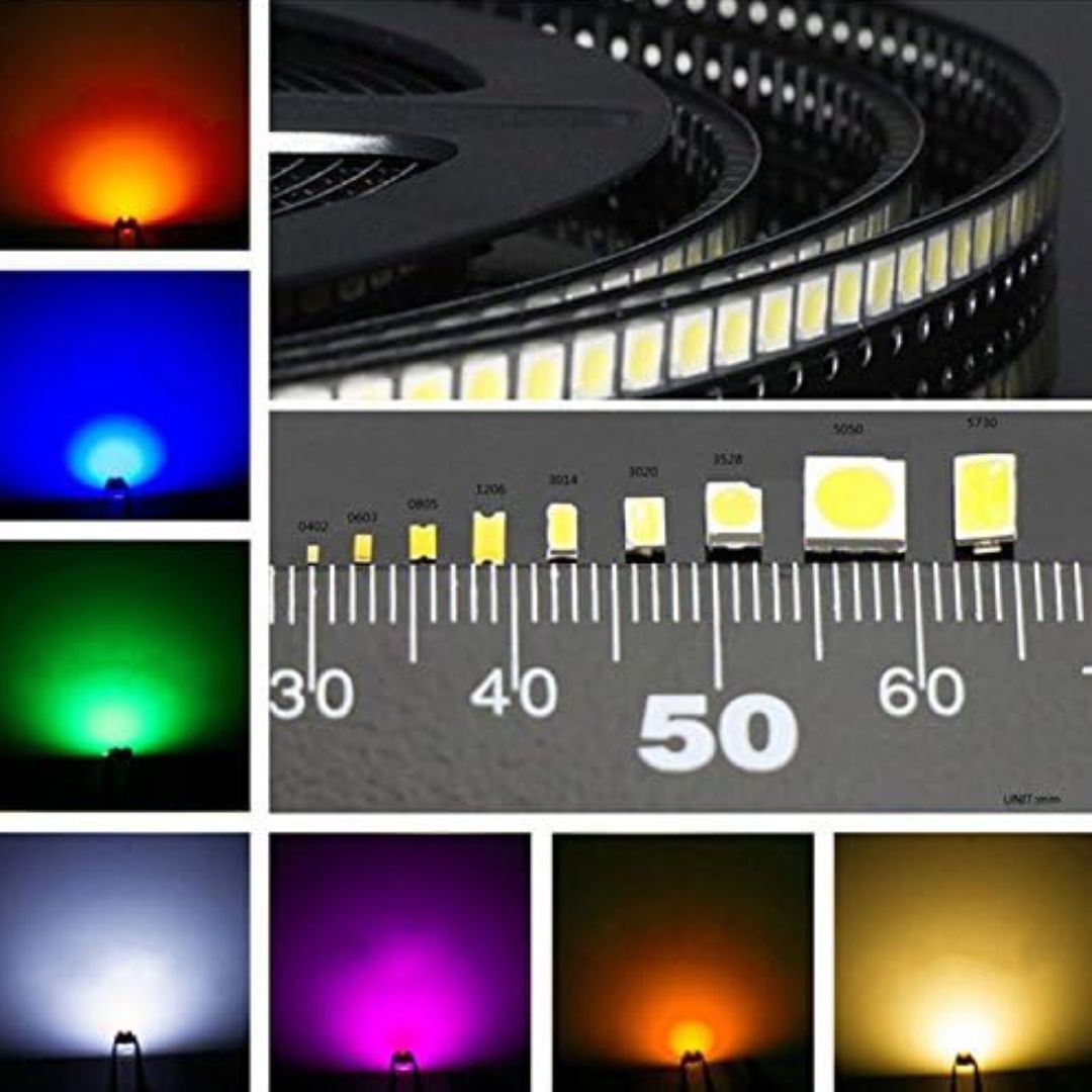 High-Brightness SMD2835 LEDs - Clear Chip Reel | Makerbazar
