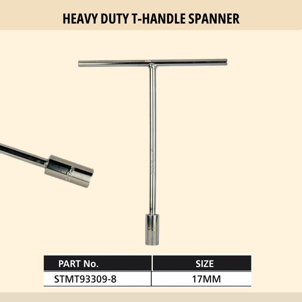 Stanley Heavy Duty T-Handle Spanner Set (8-sizes) – Heavy Duty Chrome ...