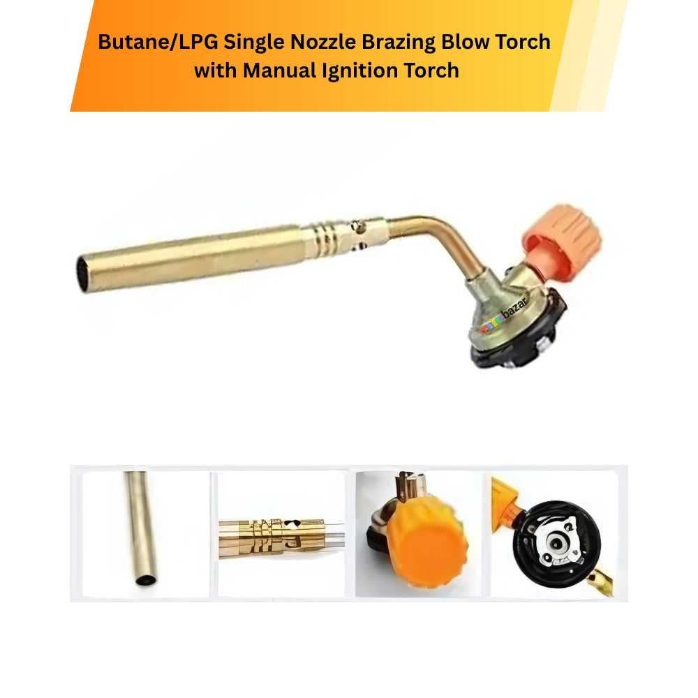 Buy Portable Gas Blow Torch – Ideal for Plumbing & Kitchen Use