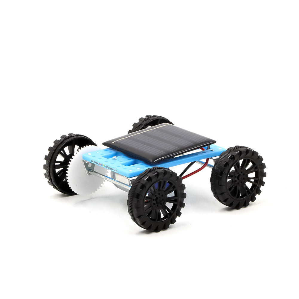Mini Solar Powered DIY Toy Car Kit