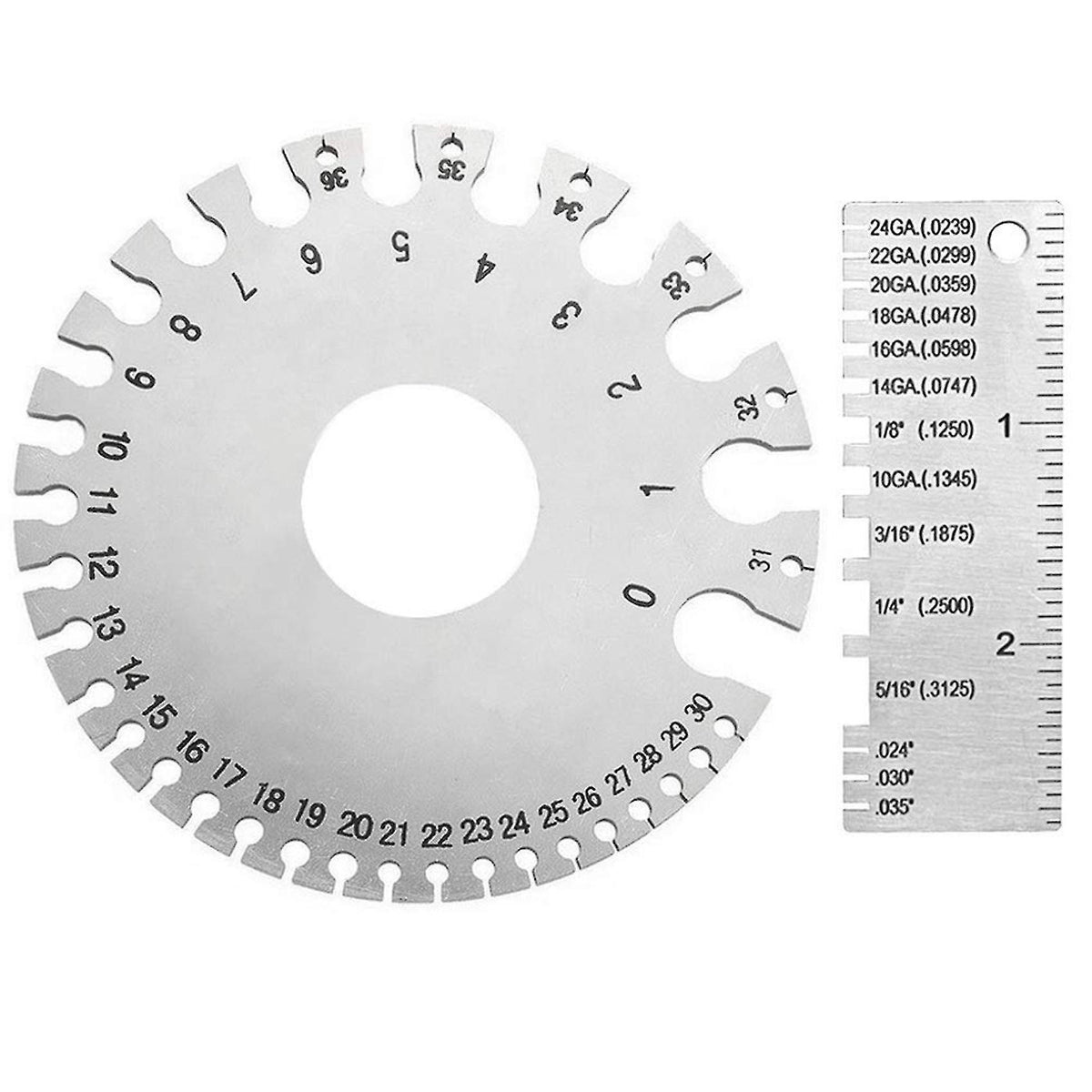 Kristeel: 1505 S.W.G Wire Gauge Heavy-Duty Measuring Wheel (01-31)