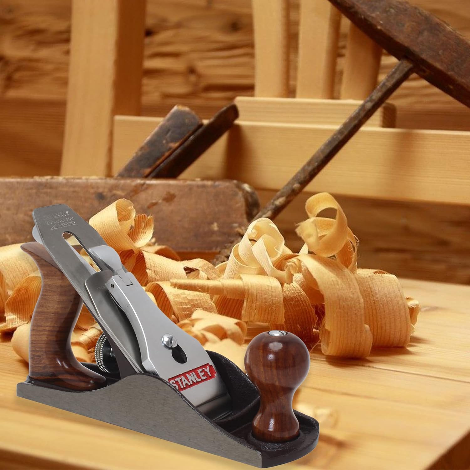 Stanley Wooden-Handle Smoothing Planer Tools – STHT12163-8, 64-8, 65-8 ...