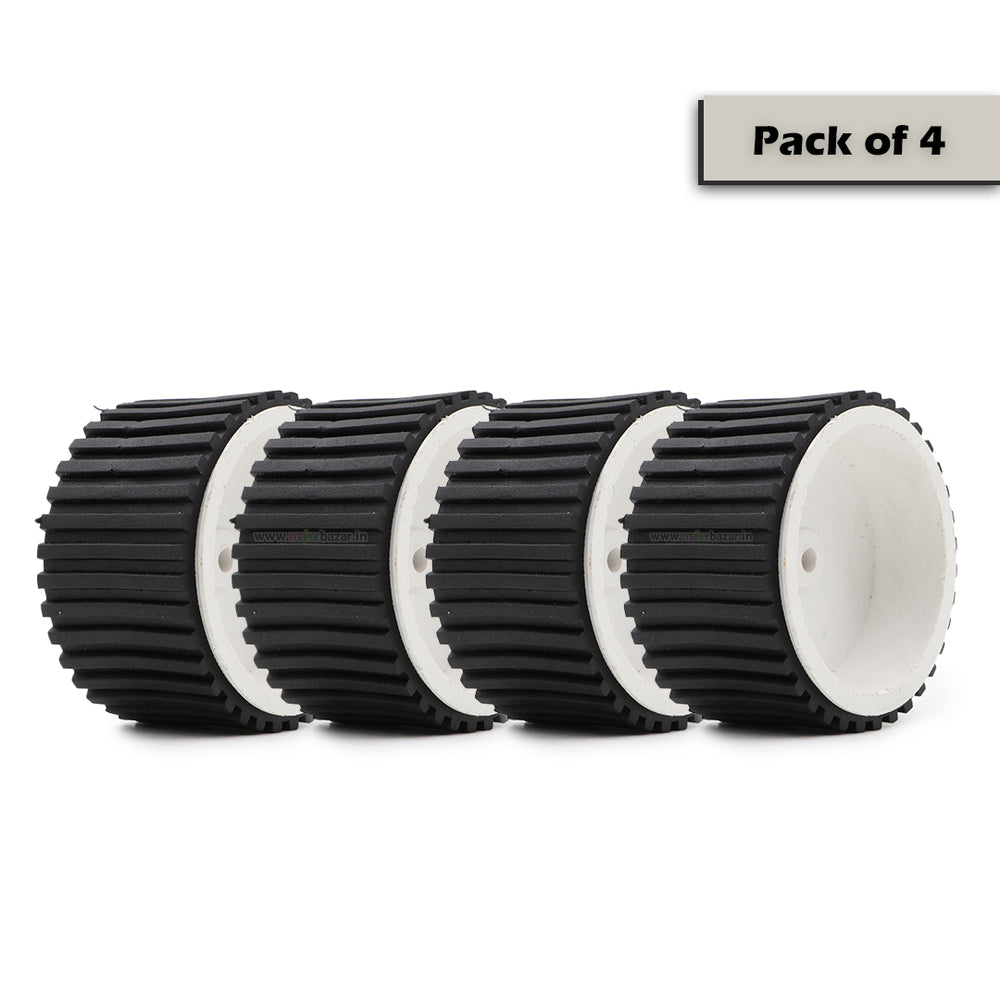 Buy Robotic Wheel White 7CM X 4CM