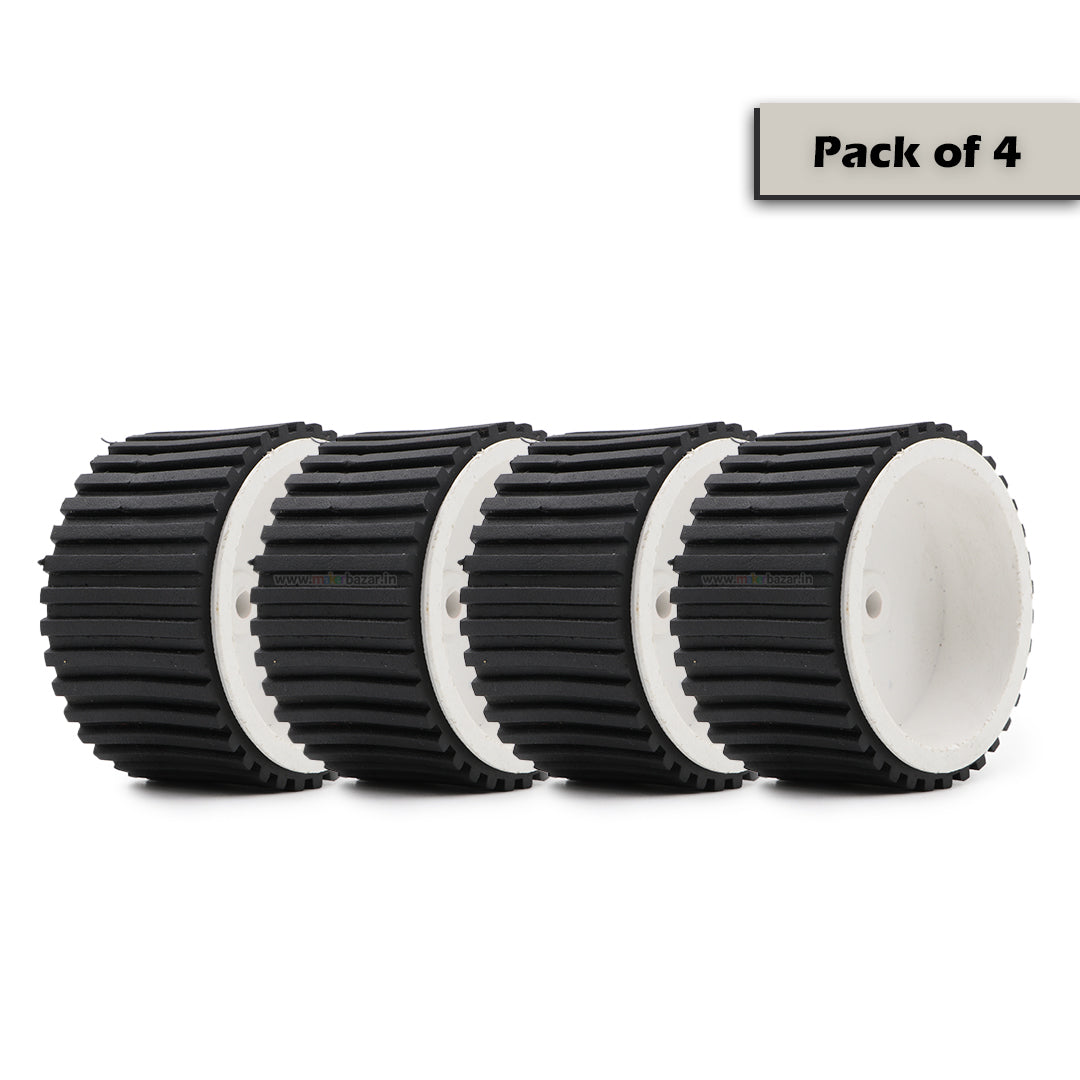 Buy Robotic Wheel White 7CM X 4CM