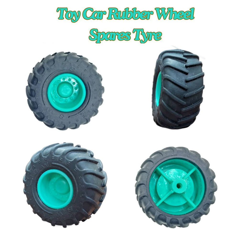 Buy Toy Car Rubber Wheel Spares for Kids’ Cars | Makerbazar