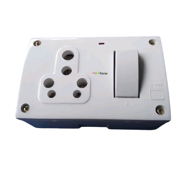 Buy Universal Socket + Switch Combo Board – 16 Amp + 6 Amp