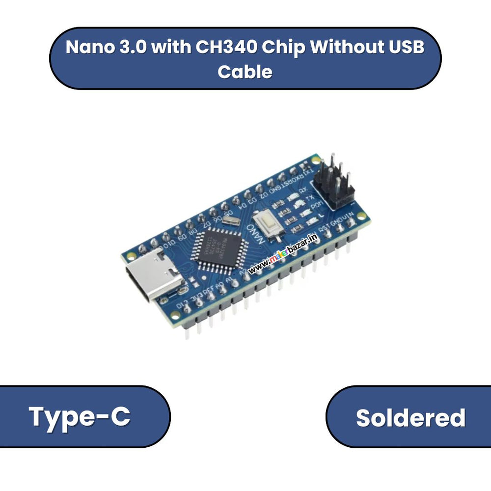 Buy Compact Microcontroller Board Nano 3.0 | Makerbazar