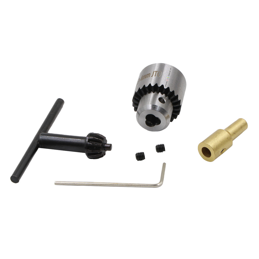 [Type 1] 0.3-4mm Drill Chuck Set For 775 DC Motor (5mm Shaft) Rotary T