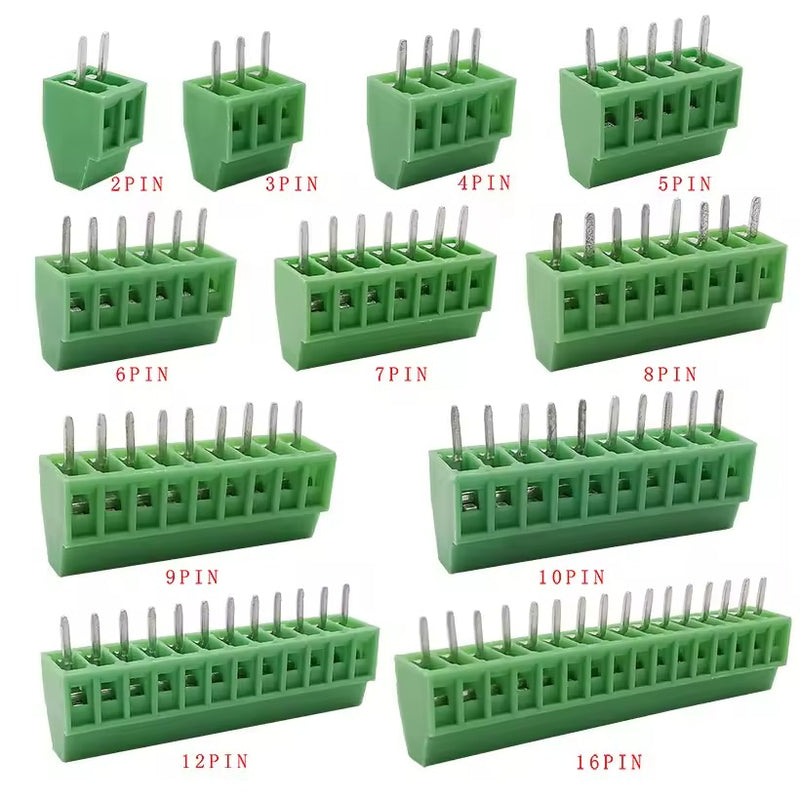 Buy Multi-Pin PCB Screw Terminals – Side/Angle Entry Connectors