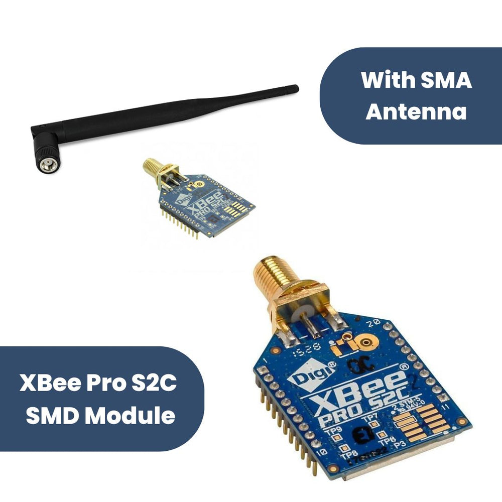 802.15.4 XBee | PRO S2C | SMD Module | Wireless RF Module | U.FL Antenna