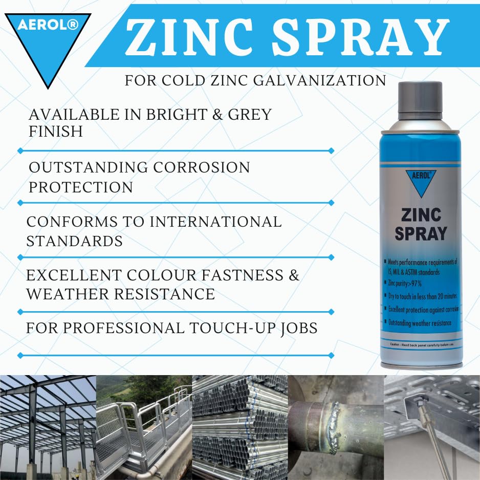 Aerol Industrial MRO Coatings – Zinc, Conformal & Battery Terminal Sprays