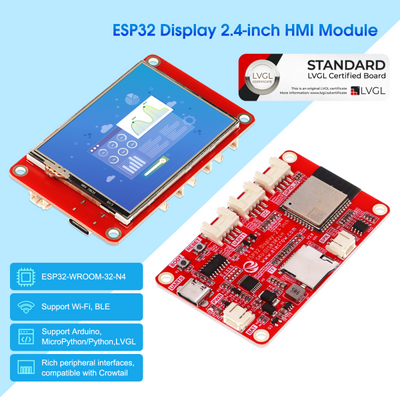 2.4inch ESP32 HMI Display 320x240 SPI TFT LCD Touch Screen