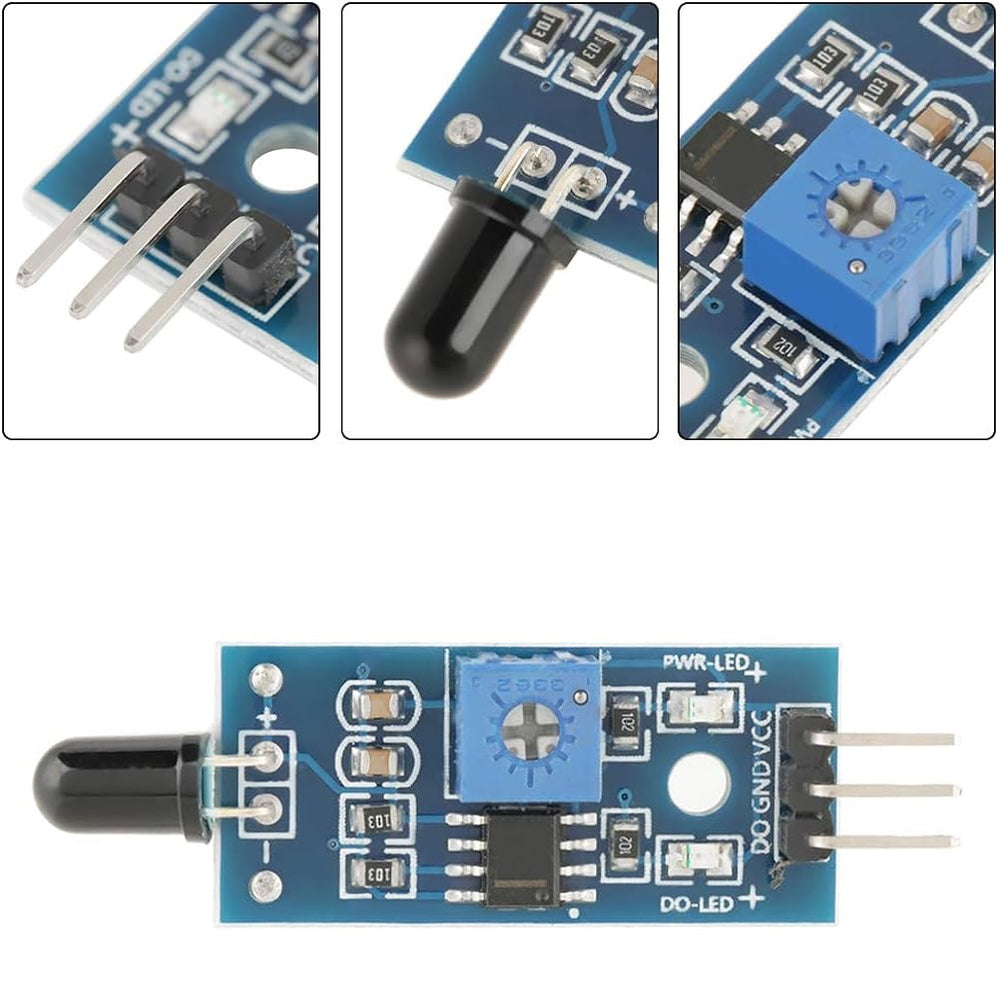 Flame Sensor Infrared Receiver Ignition Source Detection Module