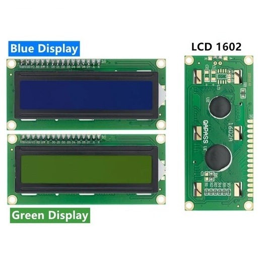16x2 Lcd1602 Parallel Lcd Display Without Iic