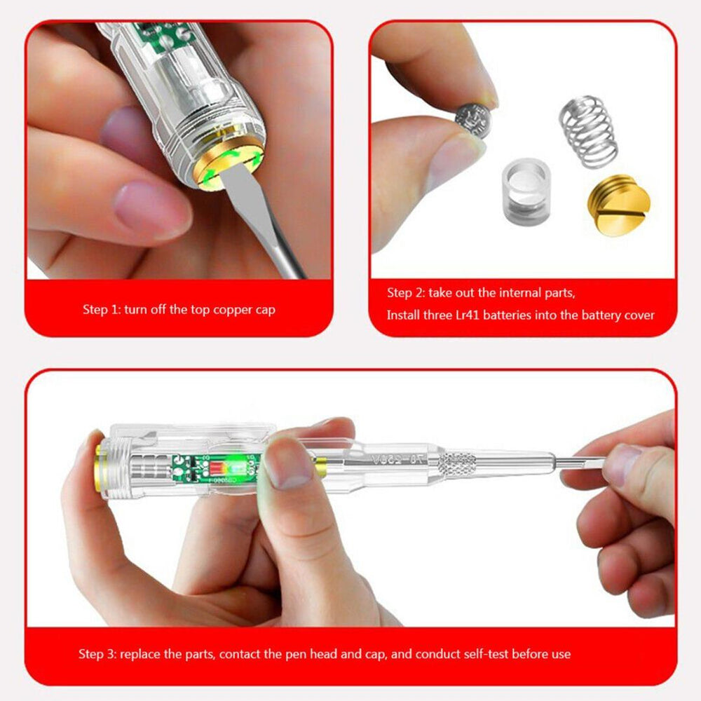 Multifunction Dual LED AC-DC Light Tester Pen
