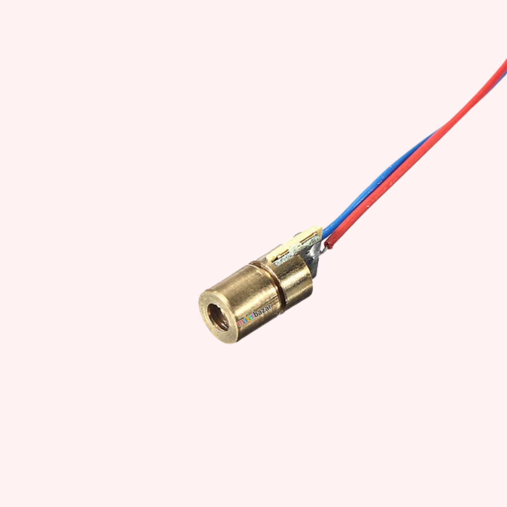 650nm 6mm 5V DC 5mW Mini Laser Dot Diode Module