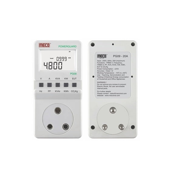 Meco Powerguard TRMS with Indian Plug – PG08T and PG09 Series Multi ...