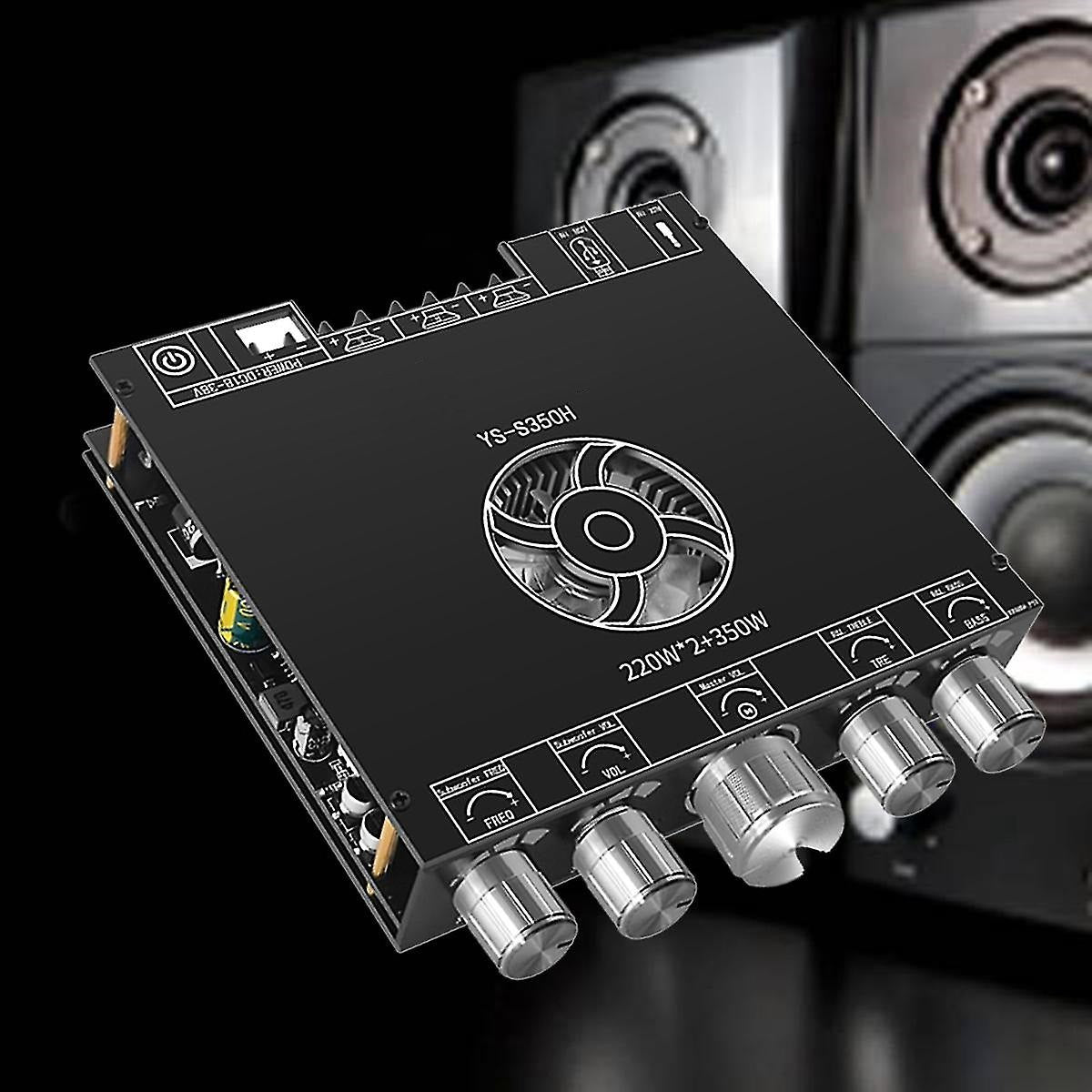 YS-S350H 2.1 Channel Bluetooth Digital Subwoofer Amplifier Board 220Wx