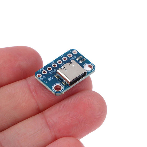 Type-C USB Female to DIP PCB Breakout Board