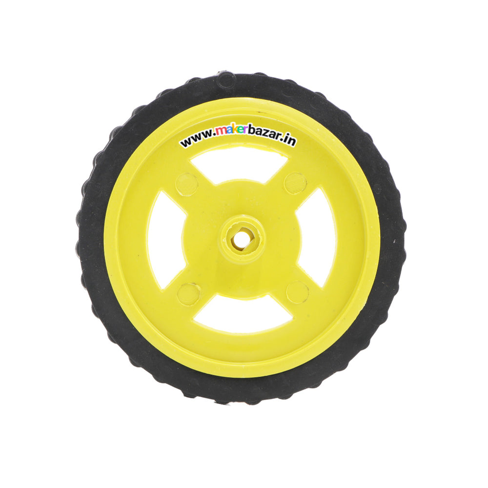 BO Gear Motor Robot Wheels 7cm x 1cm