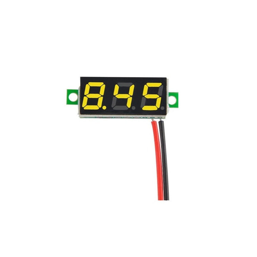 Dc Voltmeter For Voltage Sign