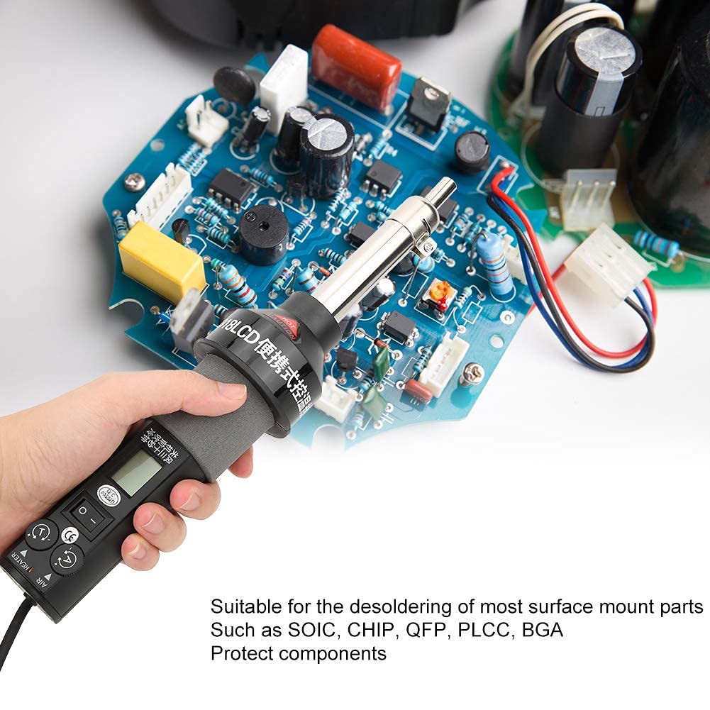 450 Watt Portable Temperature Controlled Hot Air Gun