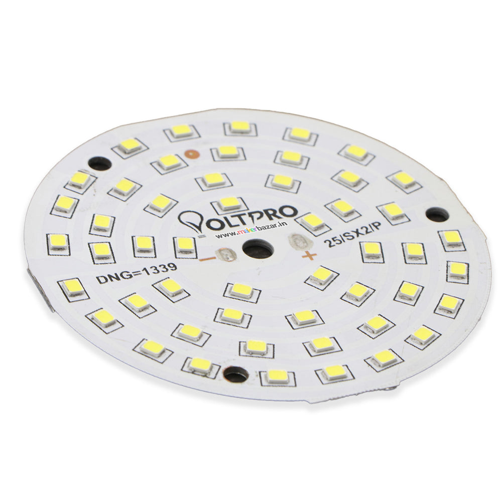 50W White 78mm Round Metal Core LED PCB