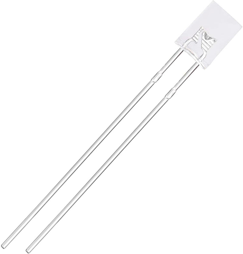 DIP LED 2x5x7mm Square Diffused Type
