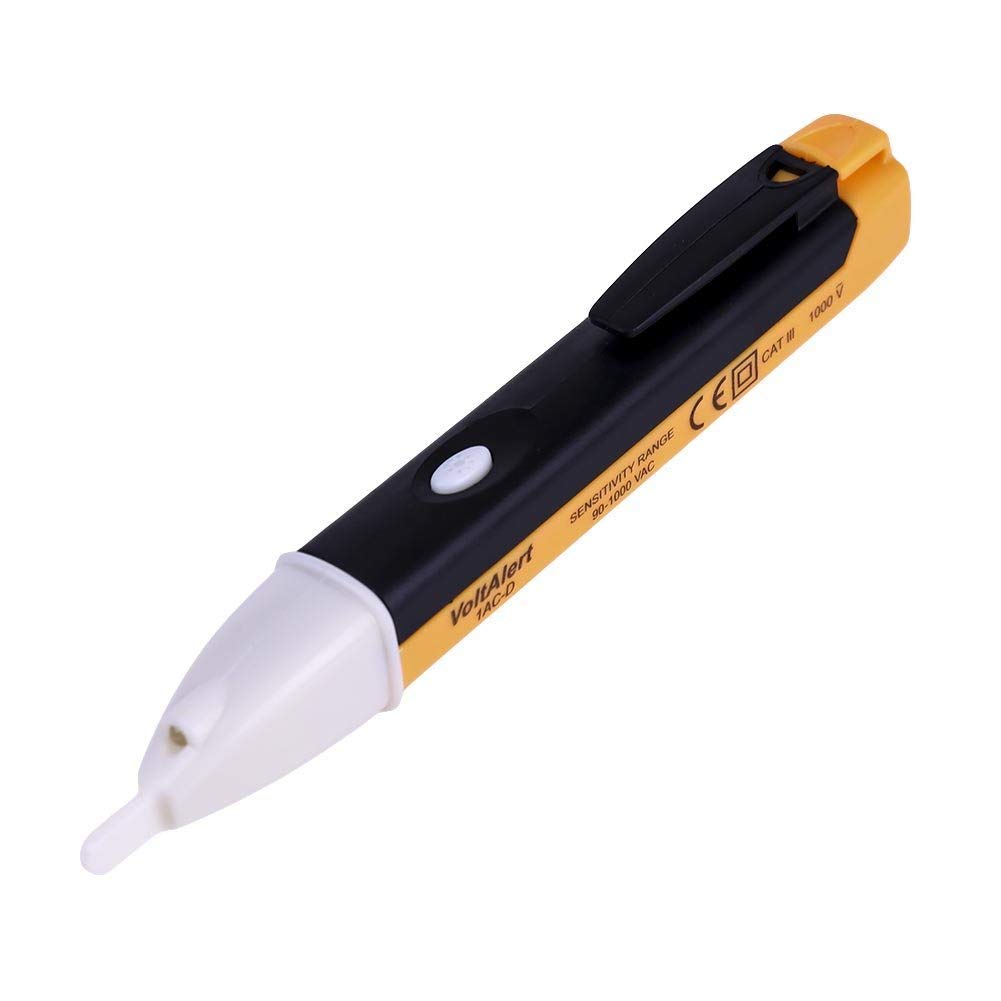 [Type 1] 1AC-D Voltage Tester Pen AC 90~1000V Power Detector With 2 AA