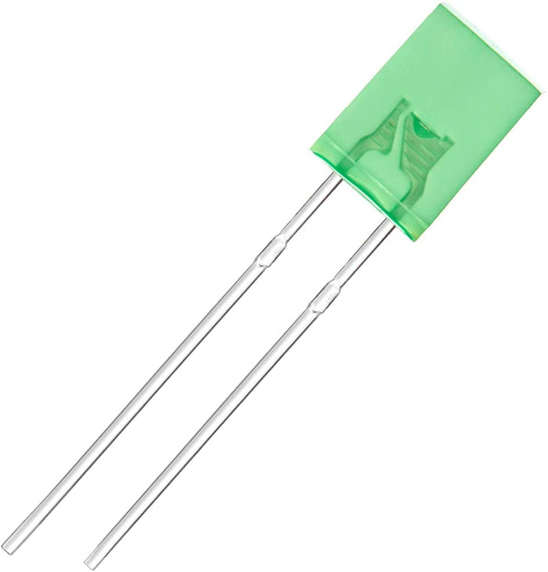 DIP LED 2x5x7mm Square Diffused Type