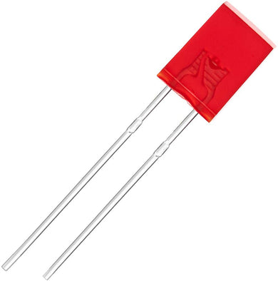 DIP LED 2x5x7mm Square Diffused Type