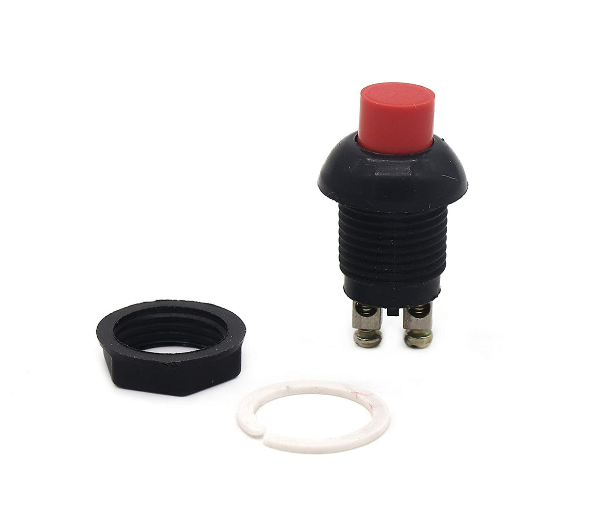 [Type 1] Momentary Switch / Horn Switch Only Push Type - Red (35 mm x