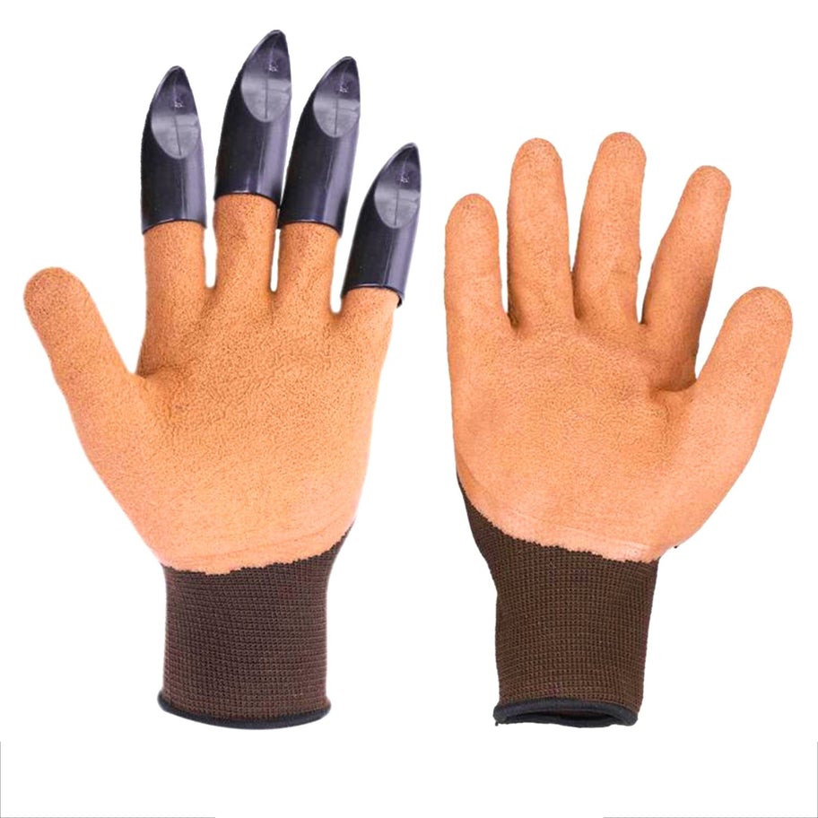 Heavy Duty Garden Farming Gloves (Pair) Washable with Right Hand Finge