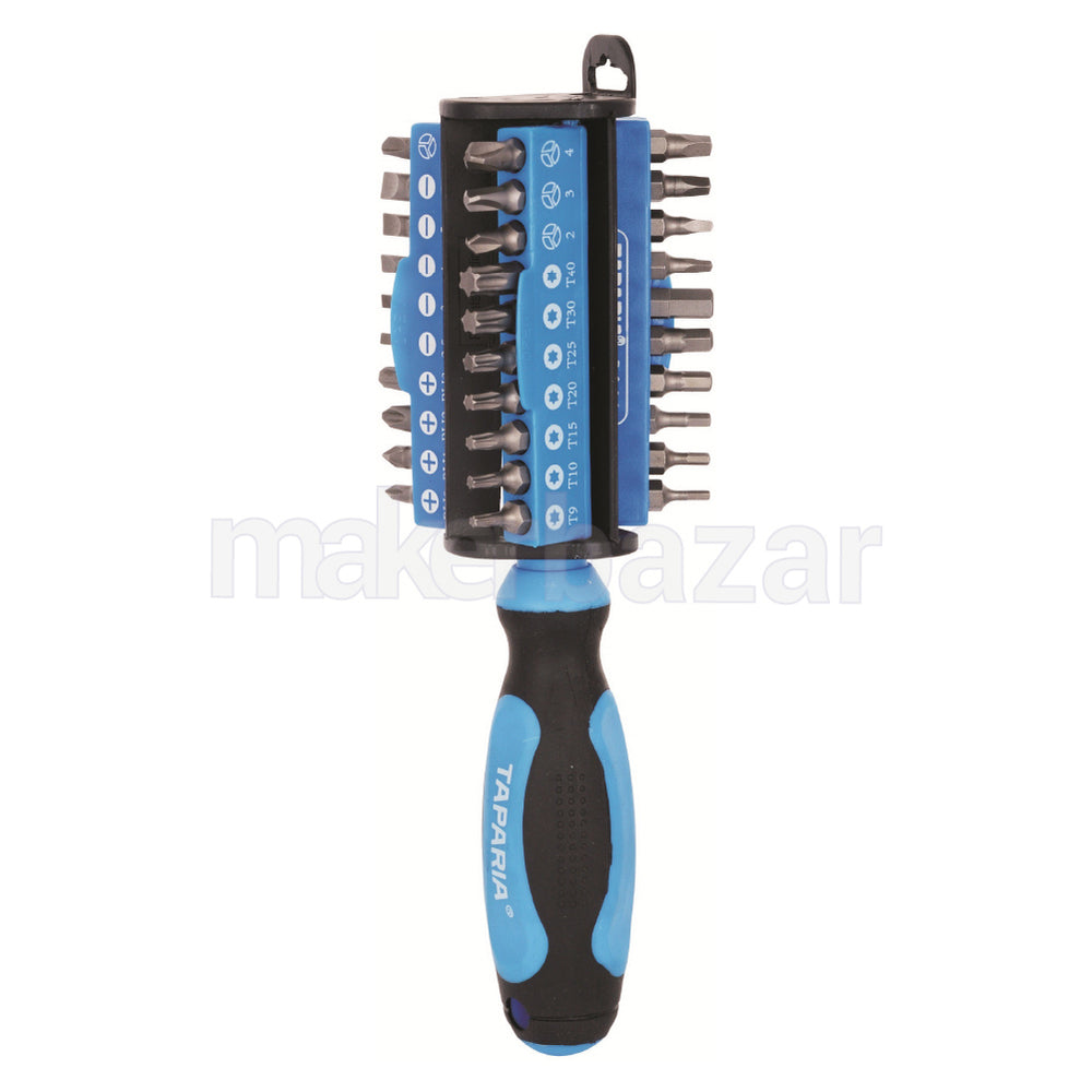 Taparia BS31 Steel Bit Screw Driver Set (Multicolour, 31-Pieces)
