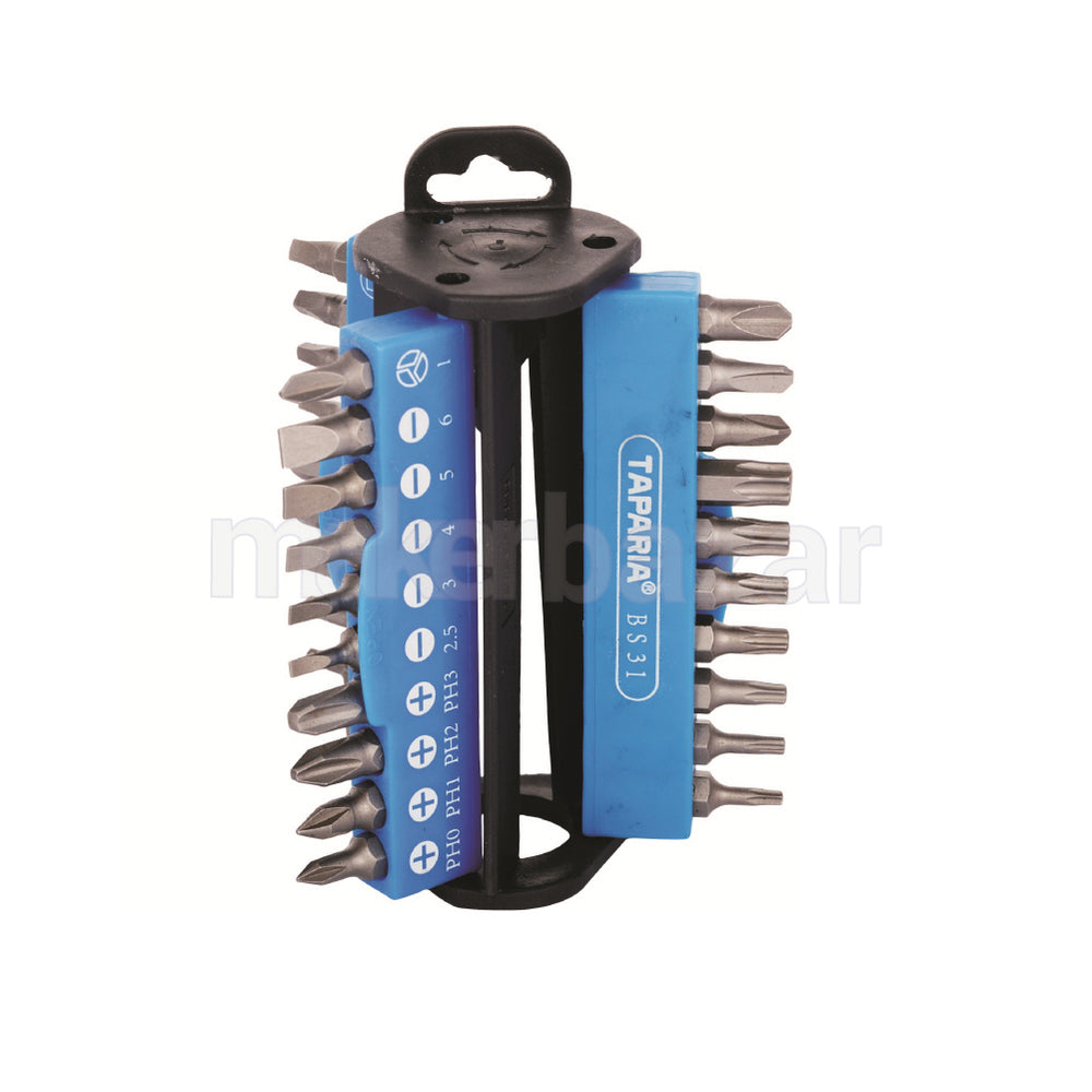 Taparia BS31 Steel Bit Screw Driver Set (Multicolour, 31-Pieces)