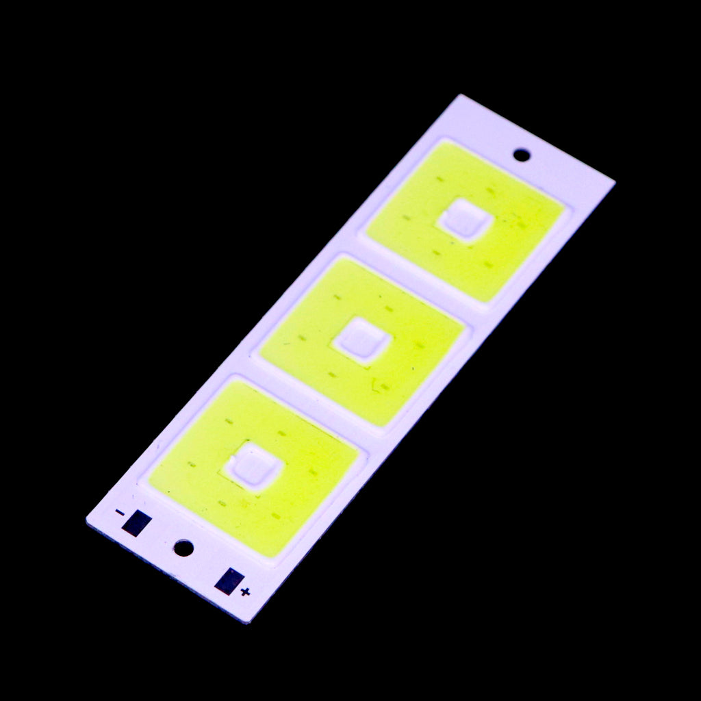 3.7v - 4V Big and small square shape COB led light [ Color - Cool Whit