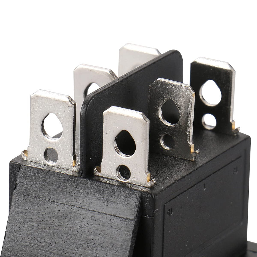 KCD4 16A 250V DPDT Momentary Rocker Switch 6 Leg (Spring Action)